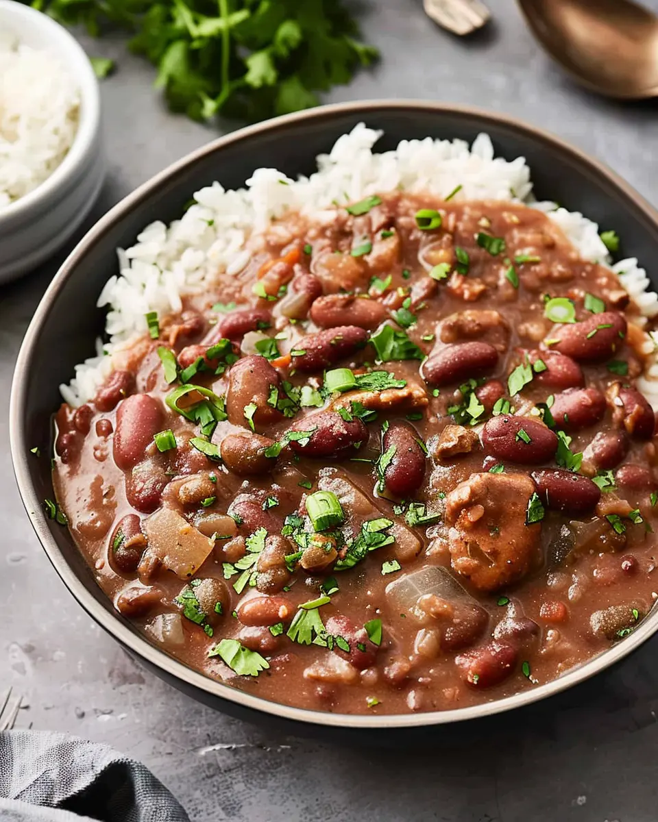 red beans and rice