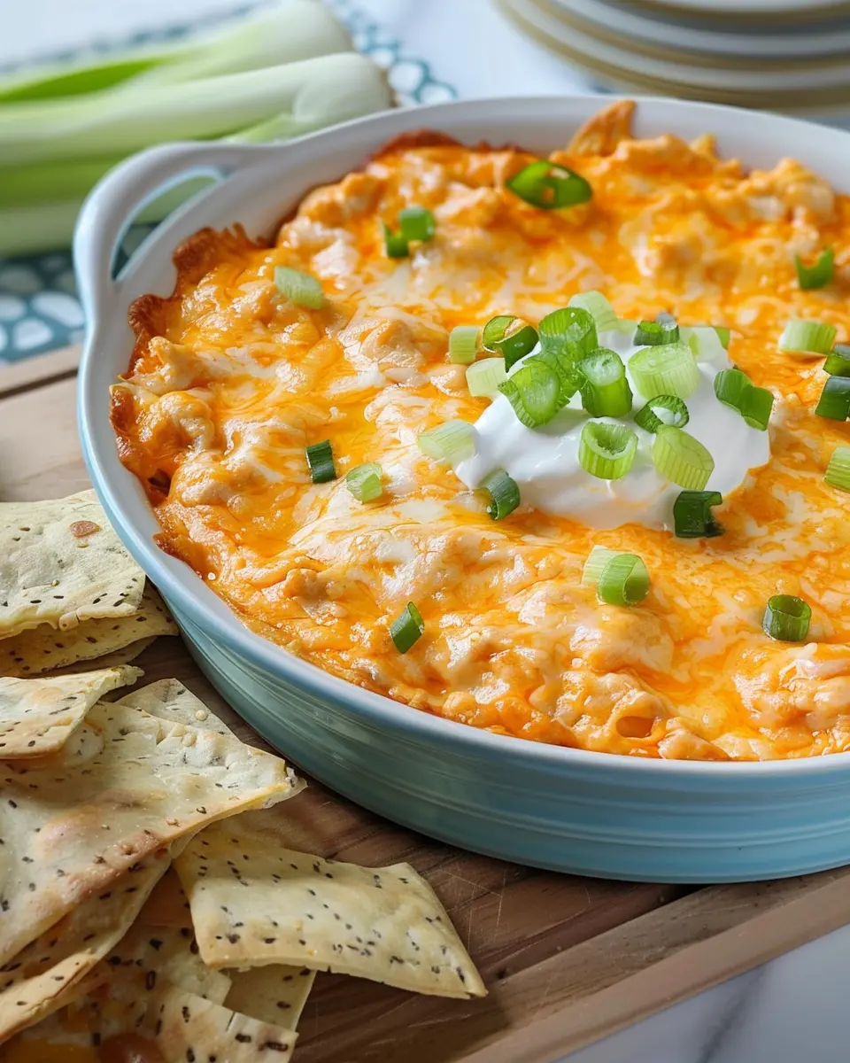 buffalo chicken dip